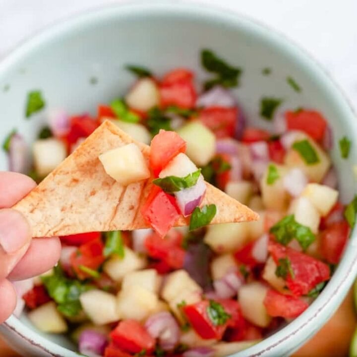 Mediterranean Greek Salsa - On Ty's Plate