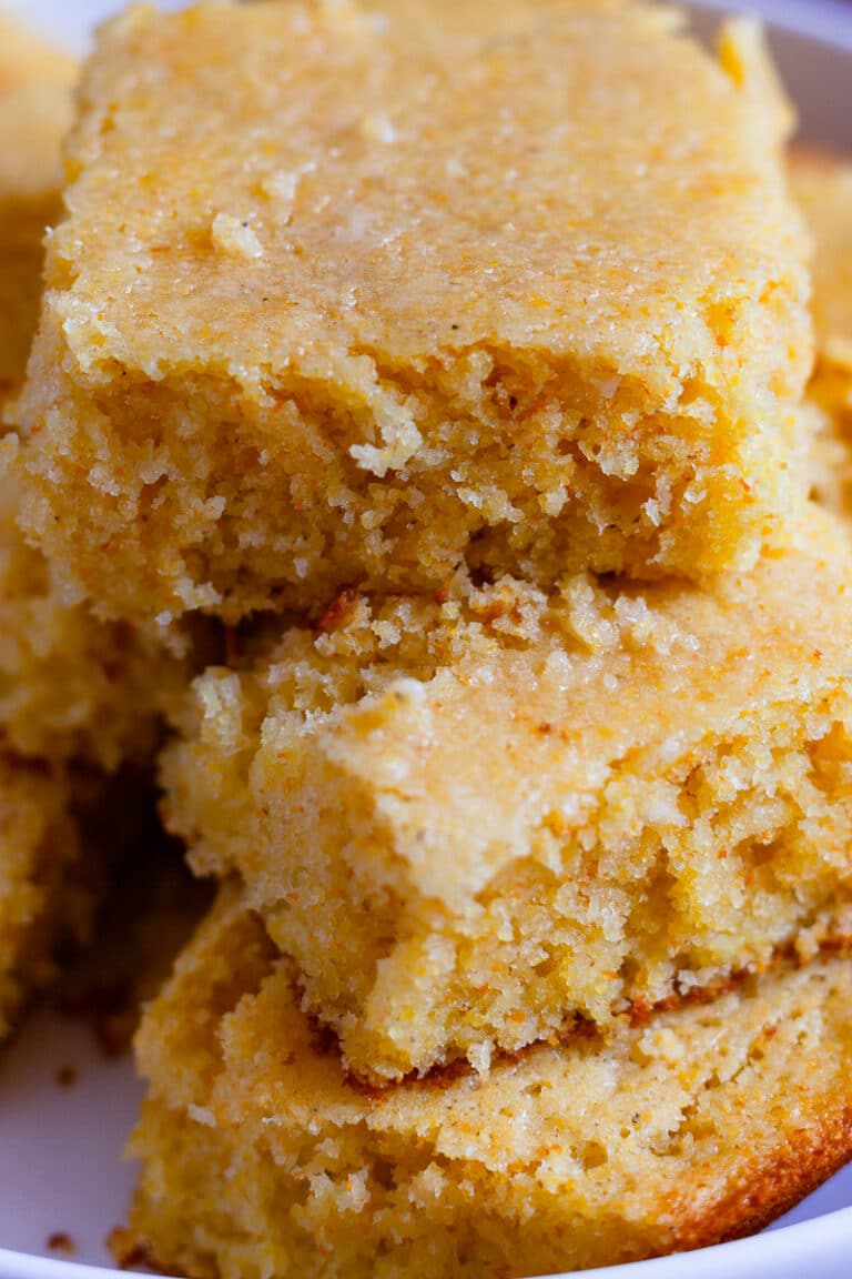Golden Sweet Cornbread - On Ty's Plate