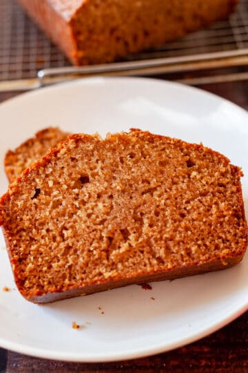 Cinnamon Apple Cider Bread - On Ty's Plate