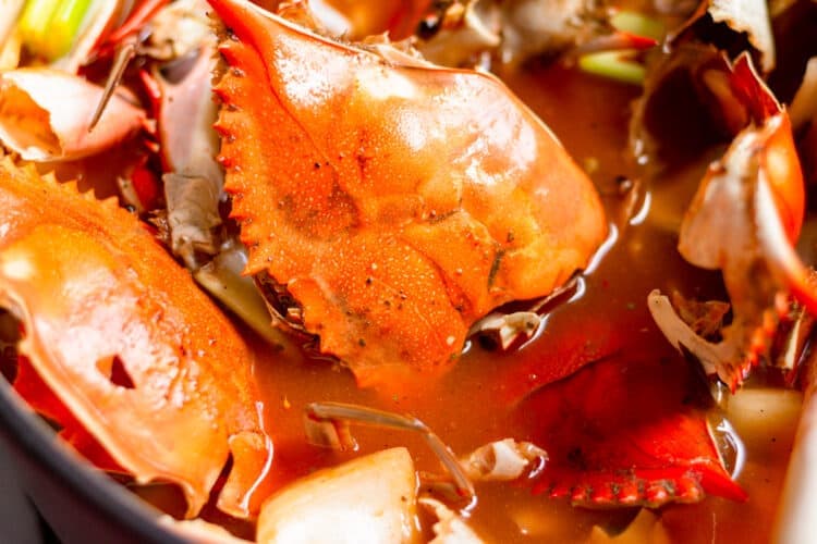 Homemade Crab Stock - On Ty's Plate