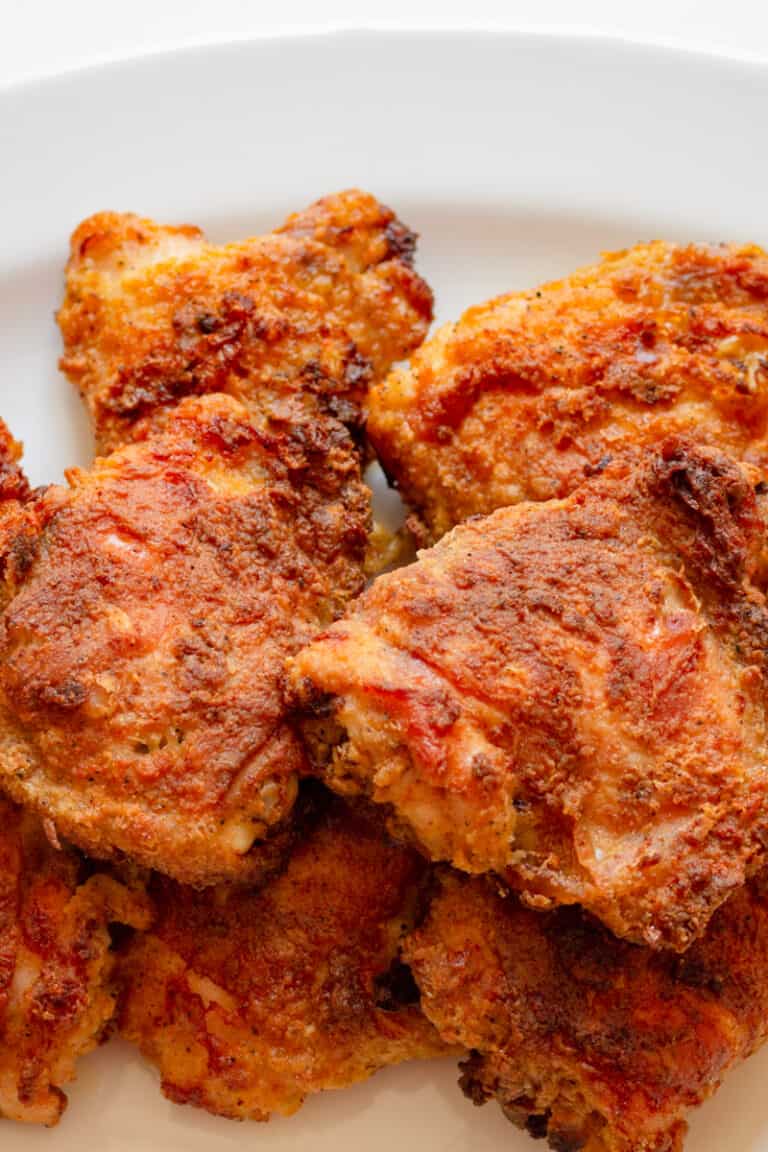 Easy Crispy Oven-Fried Chicken - On Ty's Plate