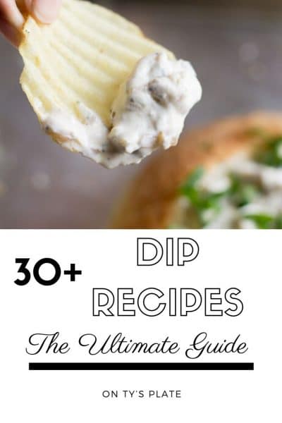 The Ultimate Dip Guide: 30+ Dip Recipes - On Ty's Plate
