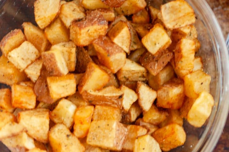 Restaurant-Style Home Fries - On Ty's Plate