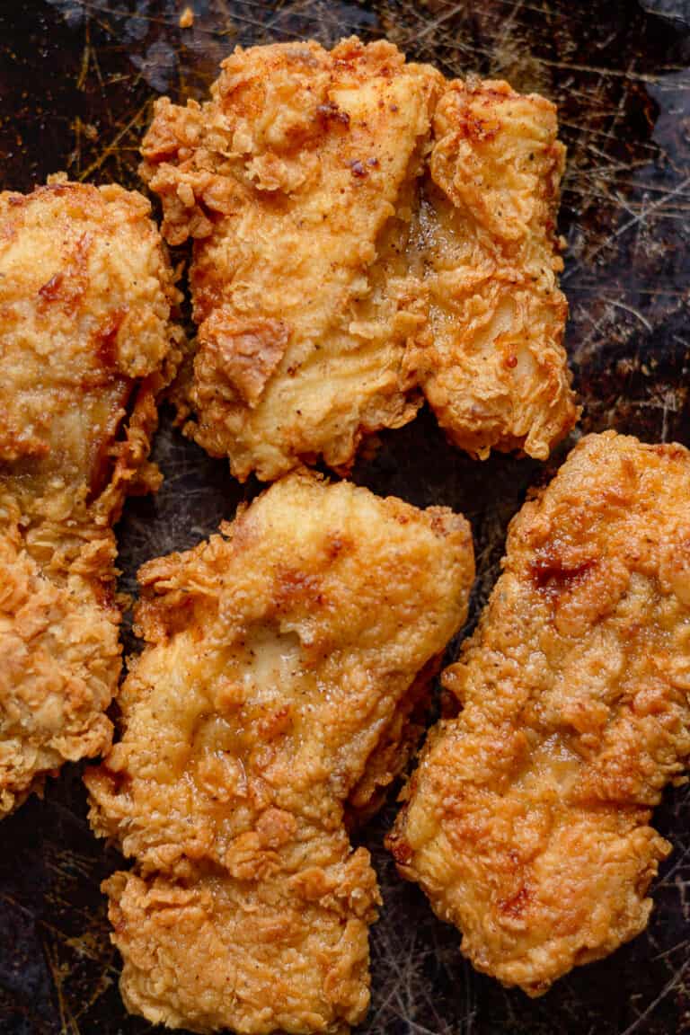 Pub-Style Fried Cod Sandwiches - On Ty's Plate