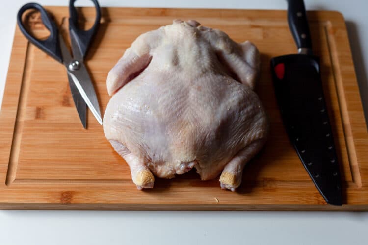 How to Cut Up a Whole Chicken - On Ty's Plate