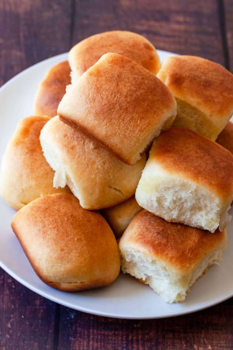 Quick & Easy Recipe for 1-Hour Dinner Rolls - On Ty's Plate