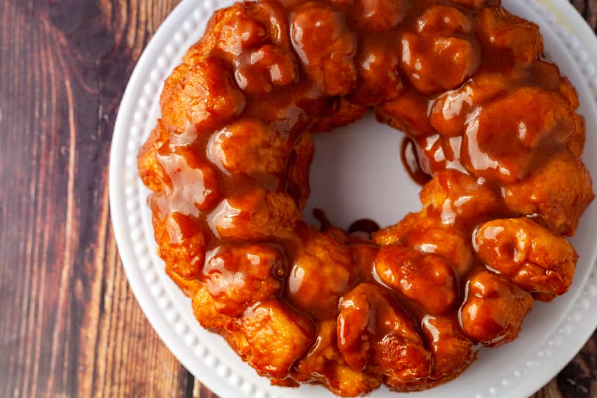 Pull-Apart Caramel Monkey Bread - On Ty's Plate