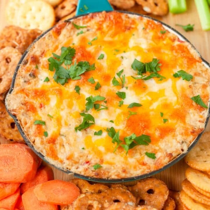 Maryland Crab Dip with Fresh Maryland Blue Crab - On Ty's Plate