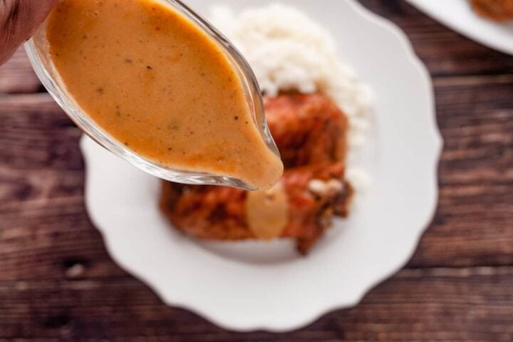 Sage Butter Turkey Gravy - On Ty's Plate
