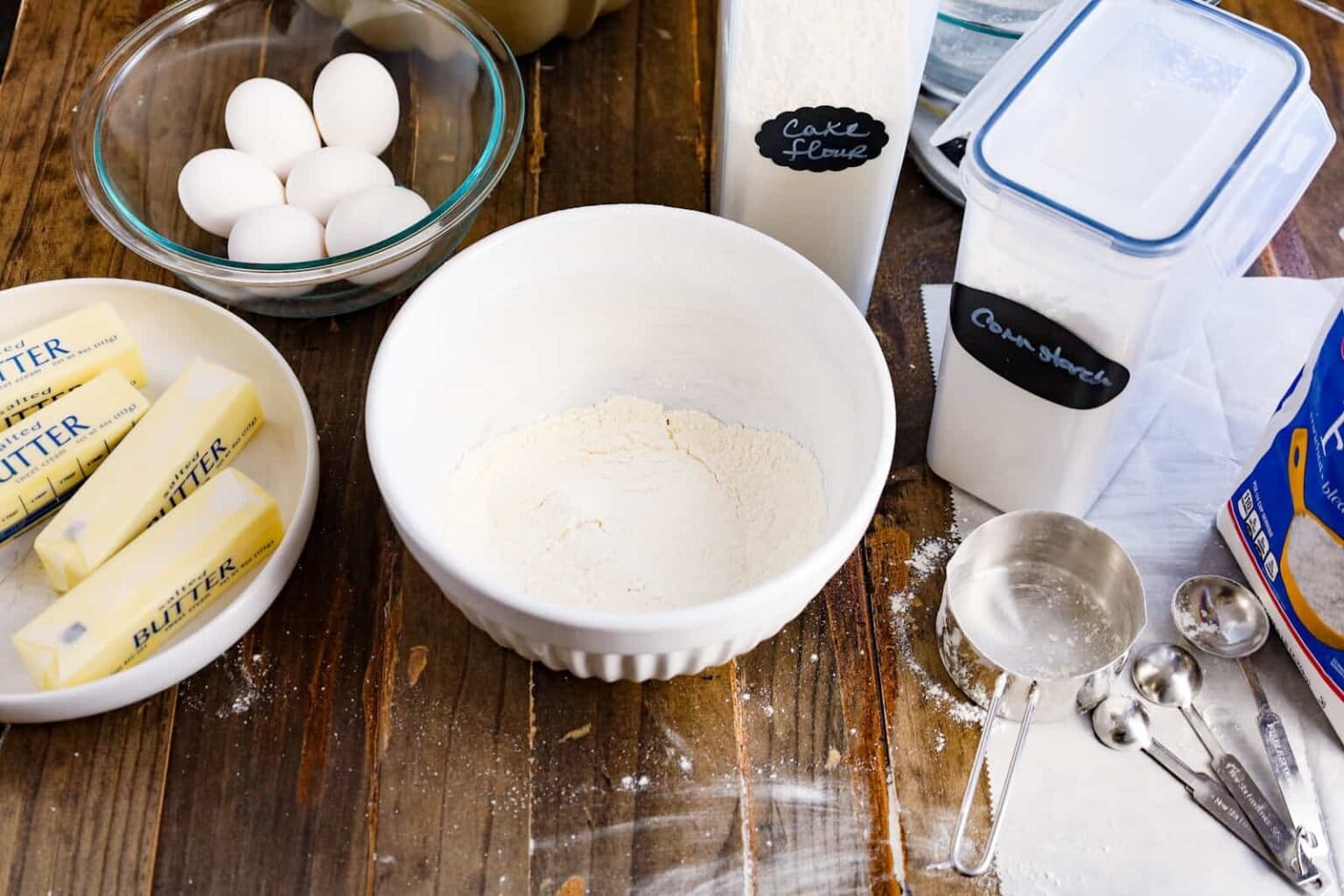 DIY Homemade Cake Flour Substitute - On Ty's Plate